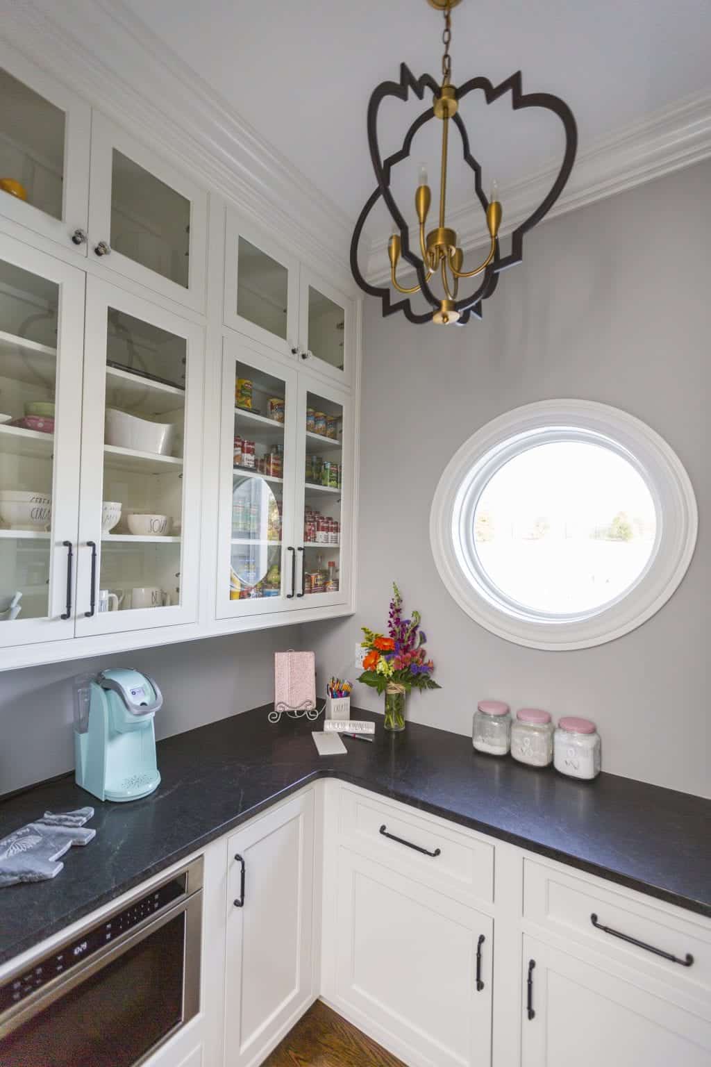 A Custom Dirty Kitchen - Hensley Custom Building Group