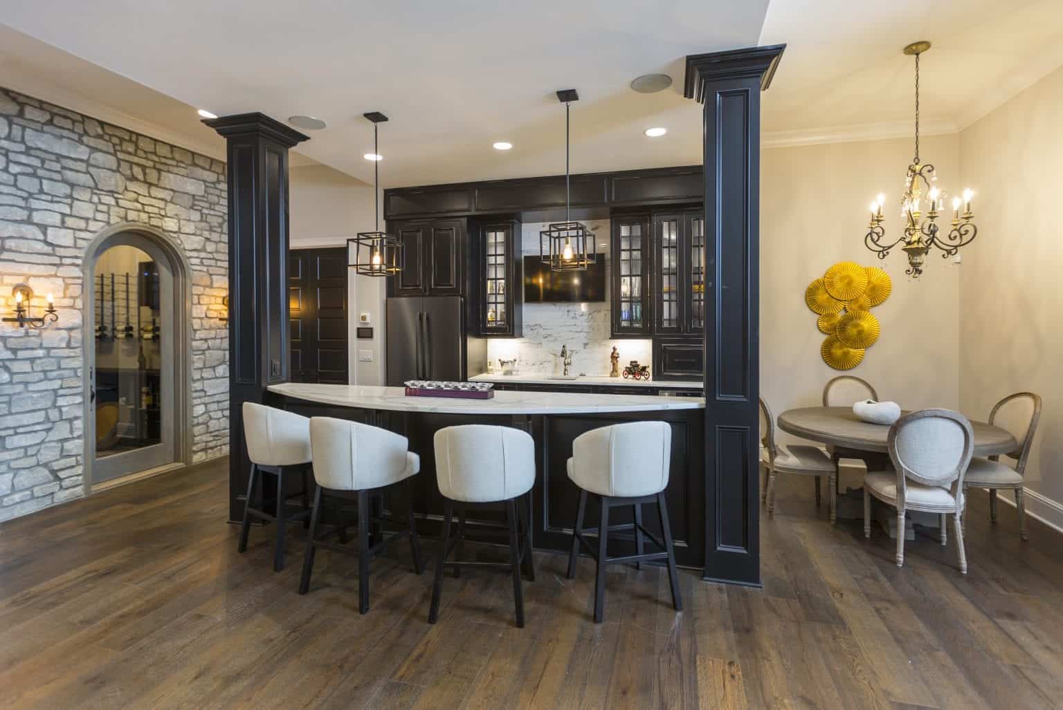 Raise a Glass To an In-Home Bar - Hensley Custom Building Group