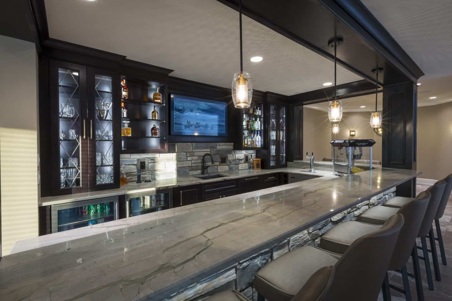 Raise a Glass To an In-Home Bar - Hensley Custom Building Group