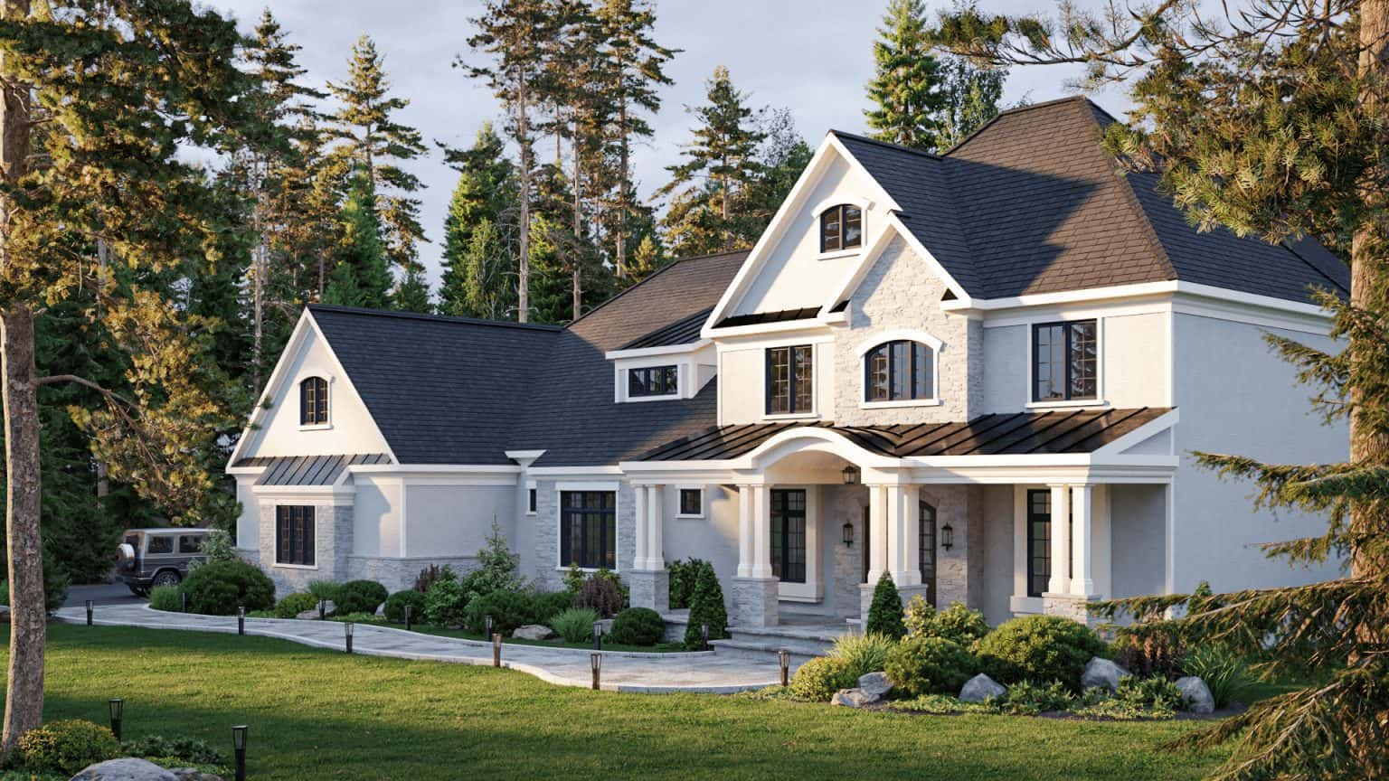 Custom Home Renderings - Hensley Custom Building Group